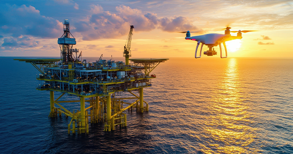 Drone Surveillance for Oil and Gas | ImageVision.ai