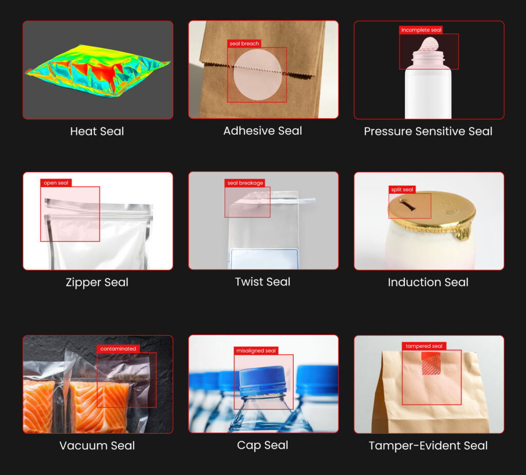 Seal Inspection Using Vision AI for FMCG Packaging | ImageVision.ai