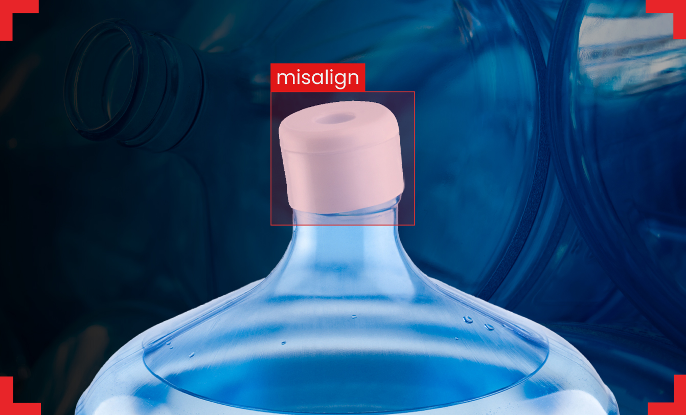 5-gallon Bottled Water Inspection with Vision AI | ImageVision.ai