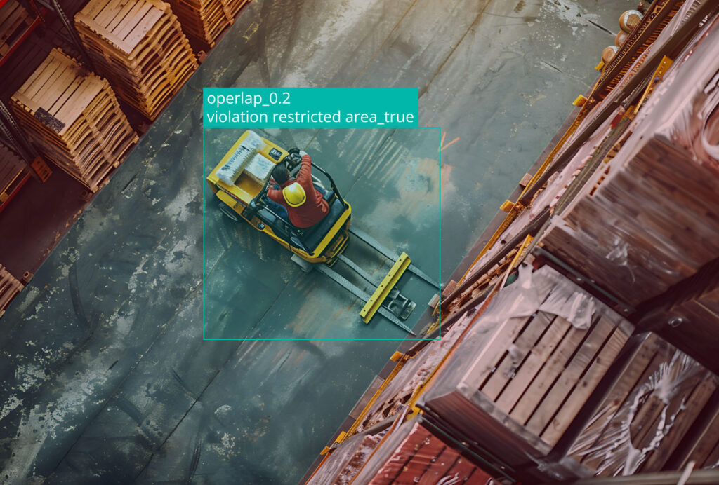 Red Zone monitoring with Computer Vision for Worker Safety | ImageVision.ai